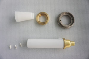 The utility model also provides a plug matching with a 90kvdc cable for ...